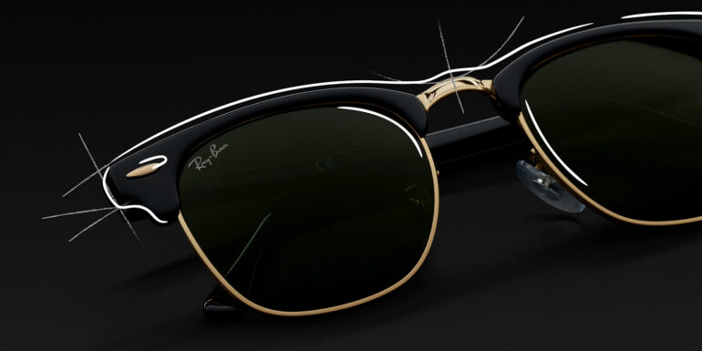The New Mega Wayfarer & Clubmaster Sunglasses From Ray-Ban